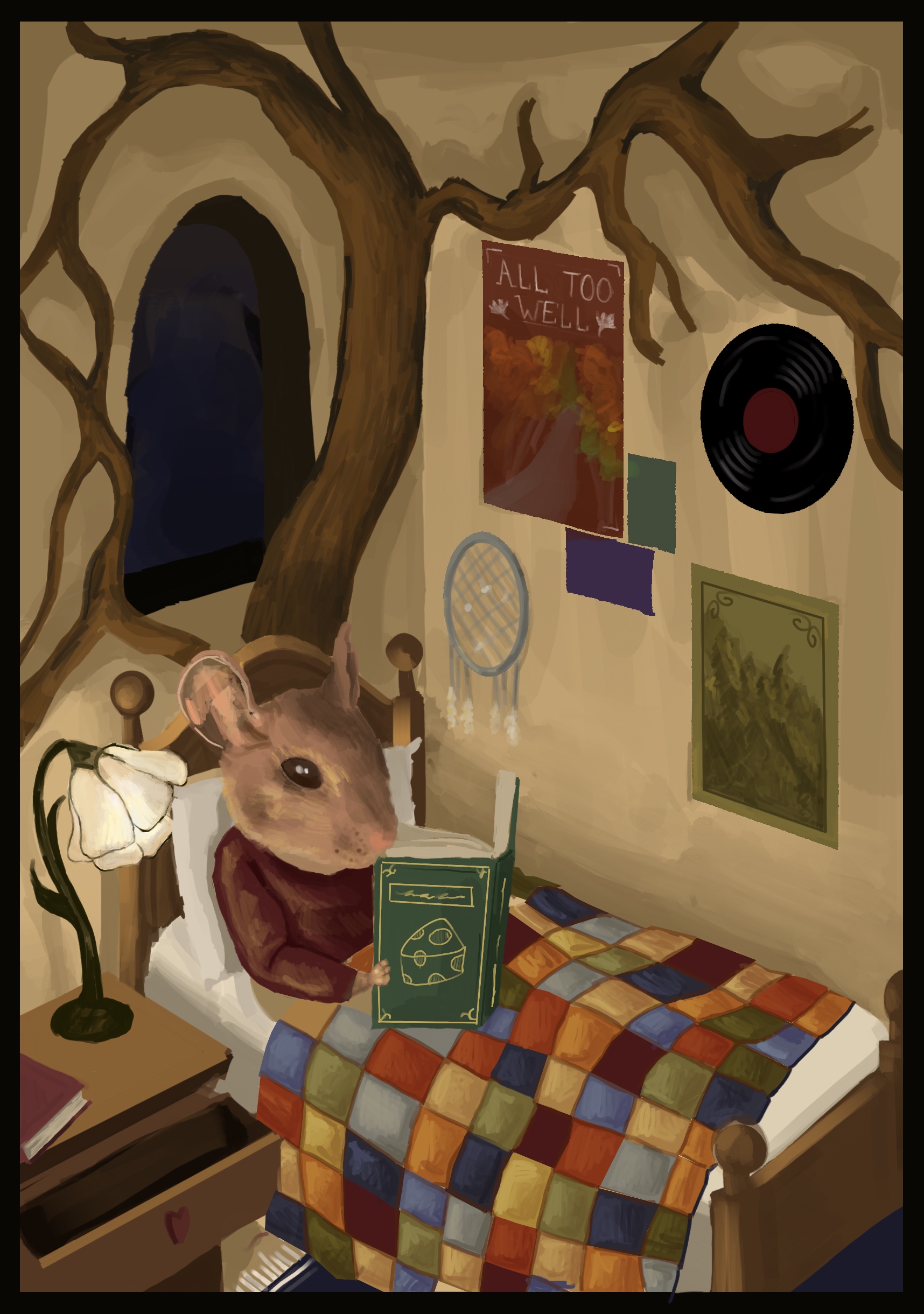 Visual Art By Arya Gupta - Modern Literature
